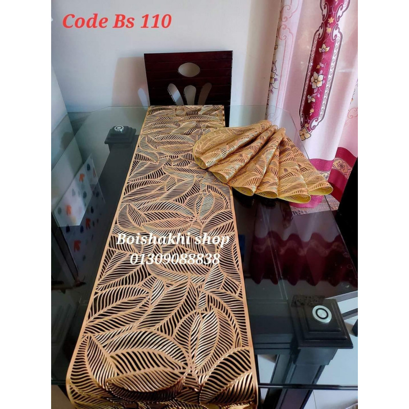 PVC Dining Mat with runner