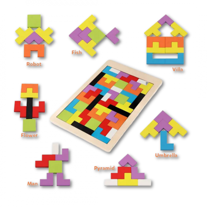 Wooden Intelligence Puzzle