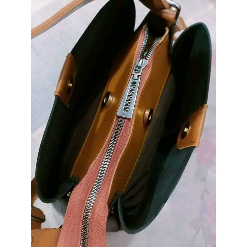 Foxer Casual Tote Handbag (Orange)